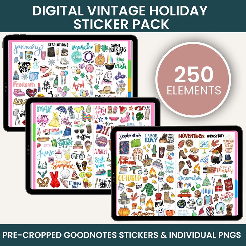 Digital Stickers - Etsy