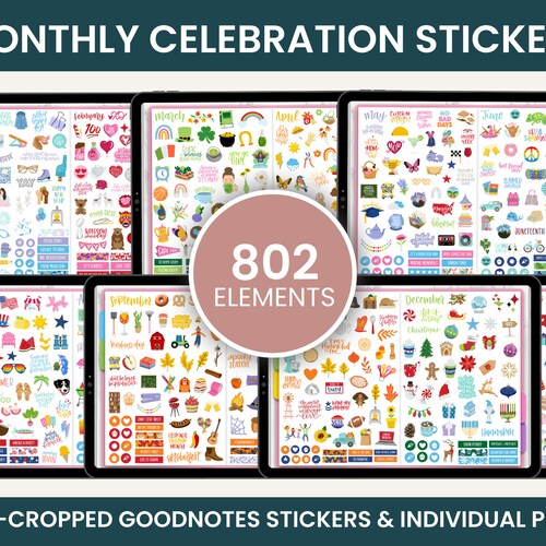 Genetics Digital Sticker Pack / Biology Stickers for - Etsy