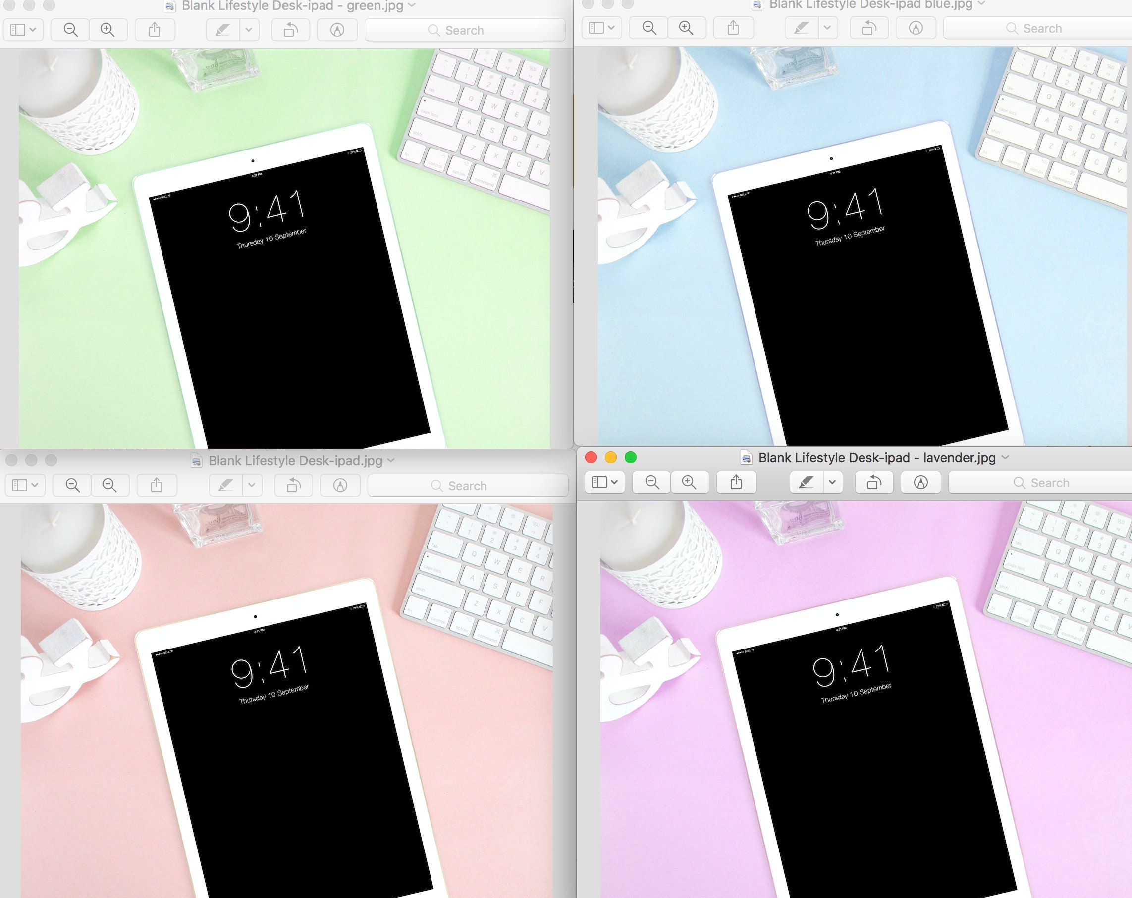 Ipad Mockup 4 Images Stock Photography Stock Photo Office | Etsy