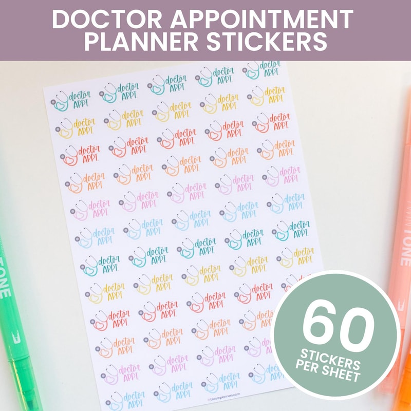 Doctors Office Stickers - Etsy