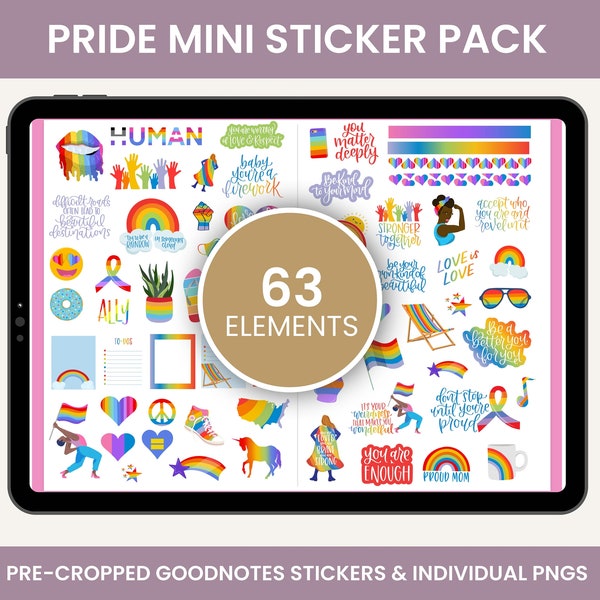 Pride Stickers - Etsy
