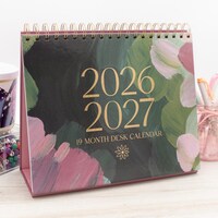 Calm Retro Theme Editable Flip Calendar HAZY DAISY Classroom Decor by ...