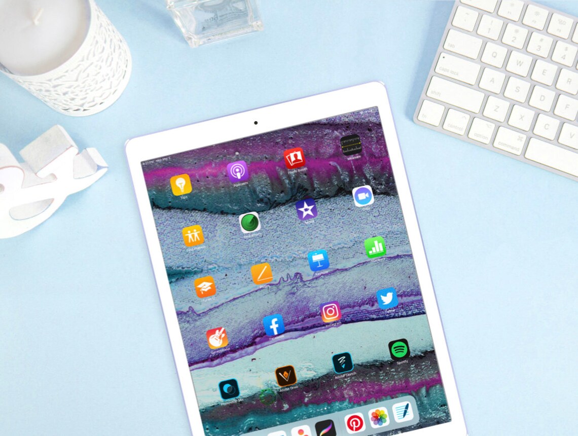 Ipad Mockup 4 Images Stock Photography Stock Photo Office | Etsy