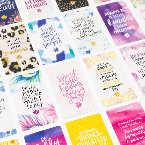 Kindness Cards - Etsy