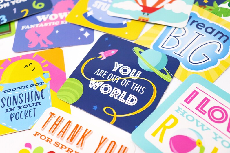 Student Encouragement Card Deck THIRTY 3 X 3 - Etsy