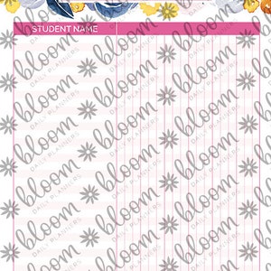 Teacher Planner Pages - Printable PDF - 8.5" X 11" Instant Download - Etsy