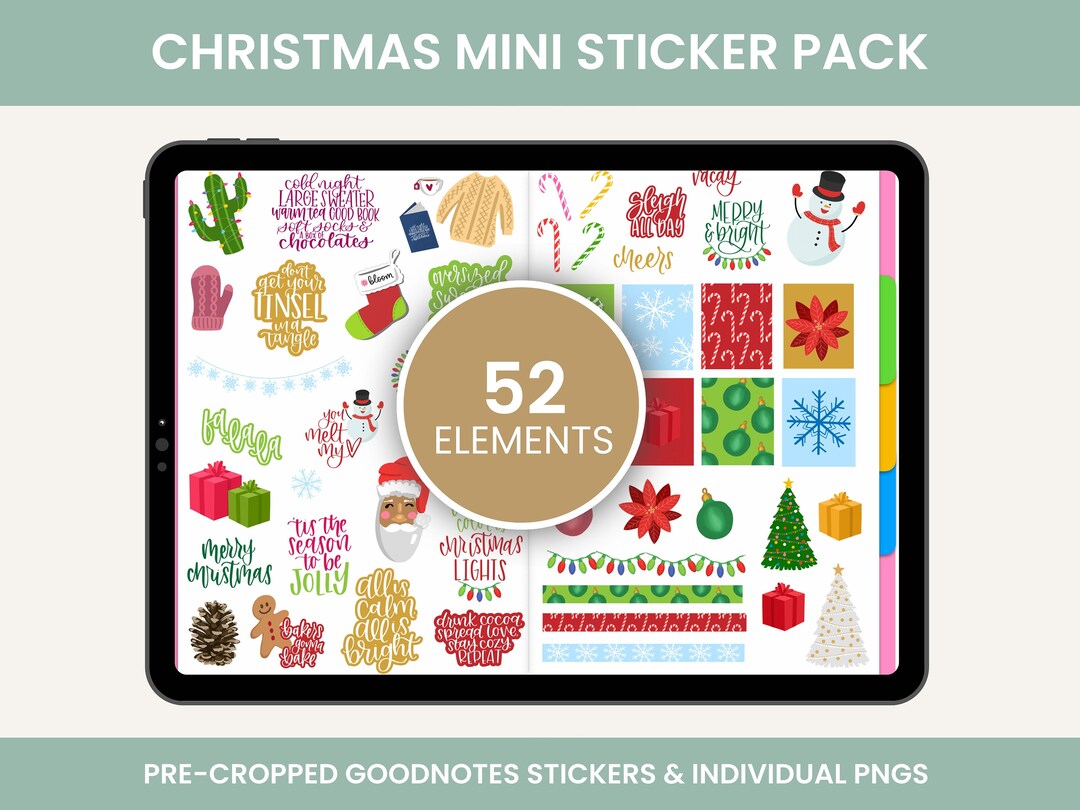 Digital Stickers, Digital Planner Stickers, Goodnotes Stickers, Unique ...