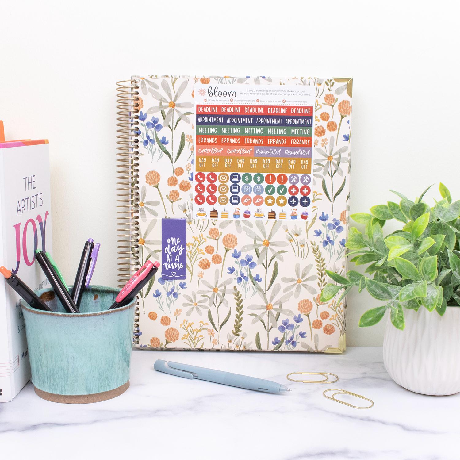 2026-27 Hard Cover Academic Planner 8.5x11 | Large Weekly Planner ...