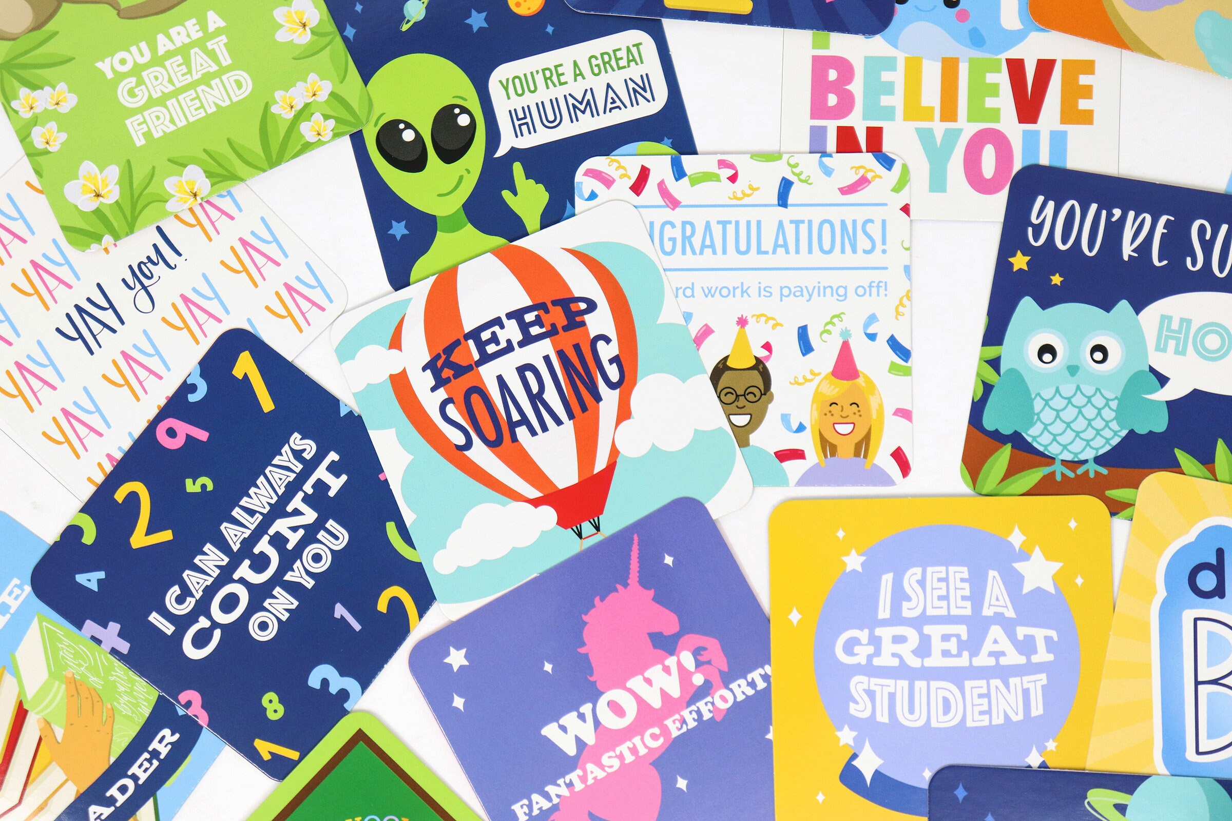 Student Encouragement Card Deck THIRTY 3 x 3 | Etsy