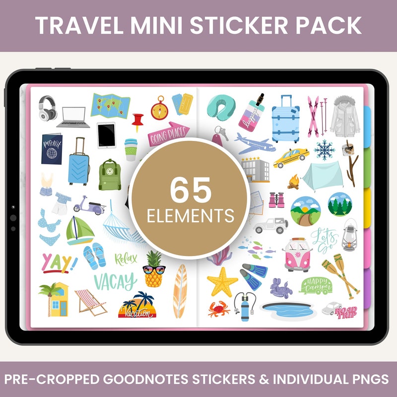 Travel Stickers - Etsy