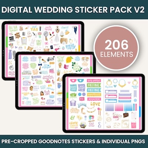 Digital Stickers, Digital Planner Stickers, Goodnotes Stickers, Unique ...