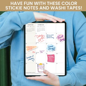 CLASSIC Sticky Notes for Digital Planning for Goodnotes - iPad Agenda ...