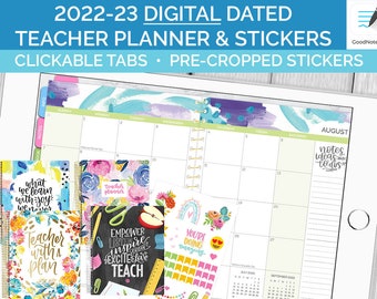 2022 23 Teacher Planner - Etsy