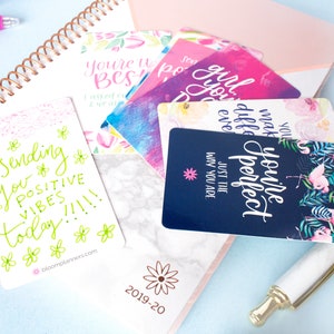 Mini Card Deck, Encouragement Cards THIRTY 2" X 3.5" Inspirational ...