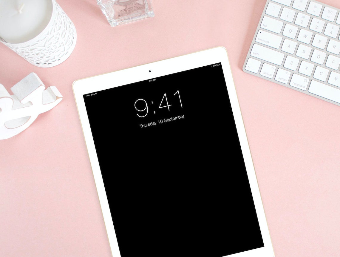 Ipad Mockup 4 Images Stock Photography Stock Photo Office | Etsy