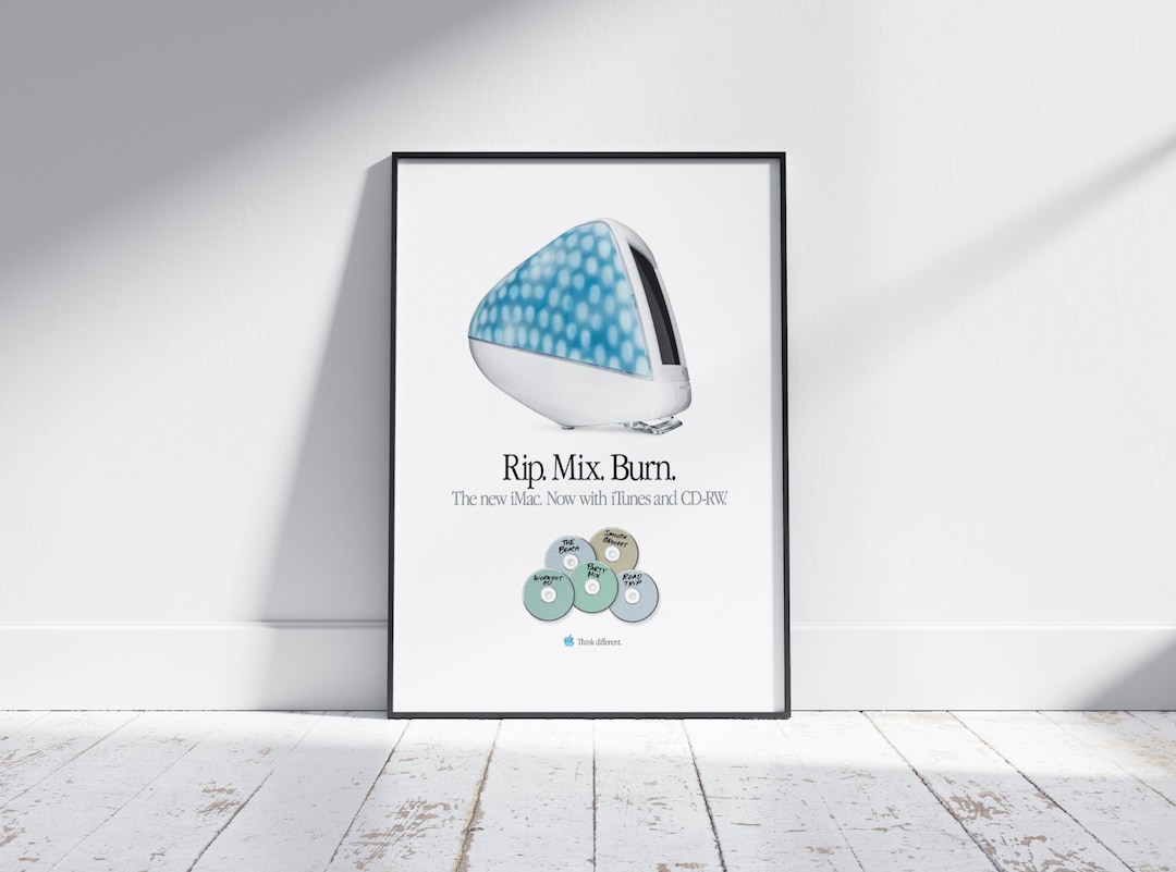 Vintage Imac Poster: Retro Apple Mac Art (digital Download) - Etsy