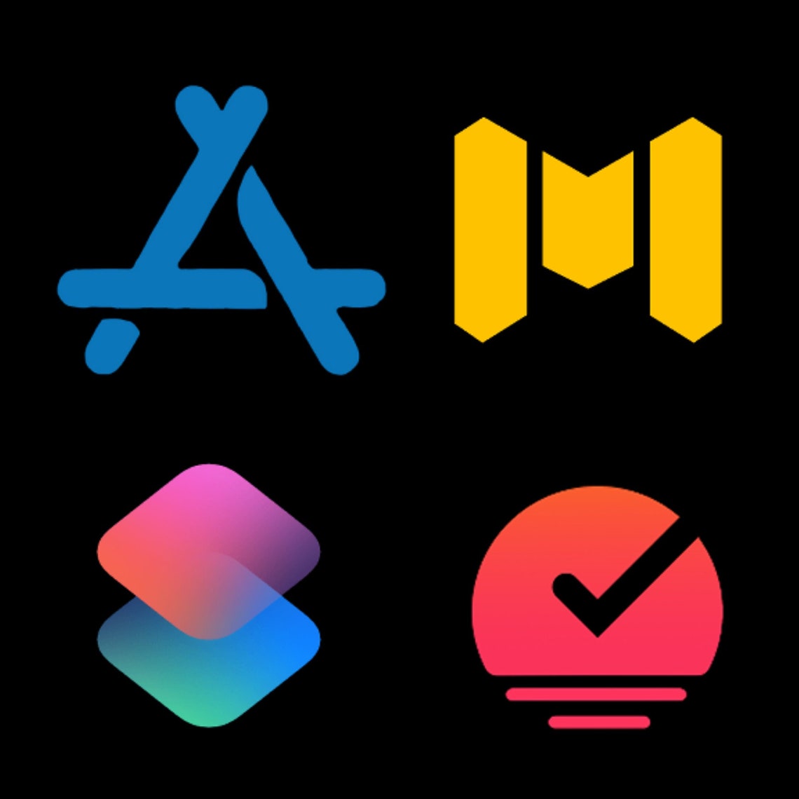 Dark Mode Icons Matte Black Ios 15 Colorful Icon Pack Social - Etsy