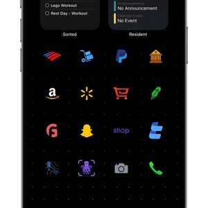 Dark Mode Icons Matte Black Ios 15 Colorful Icon Pack Social Media ...