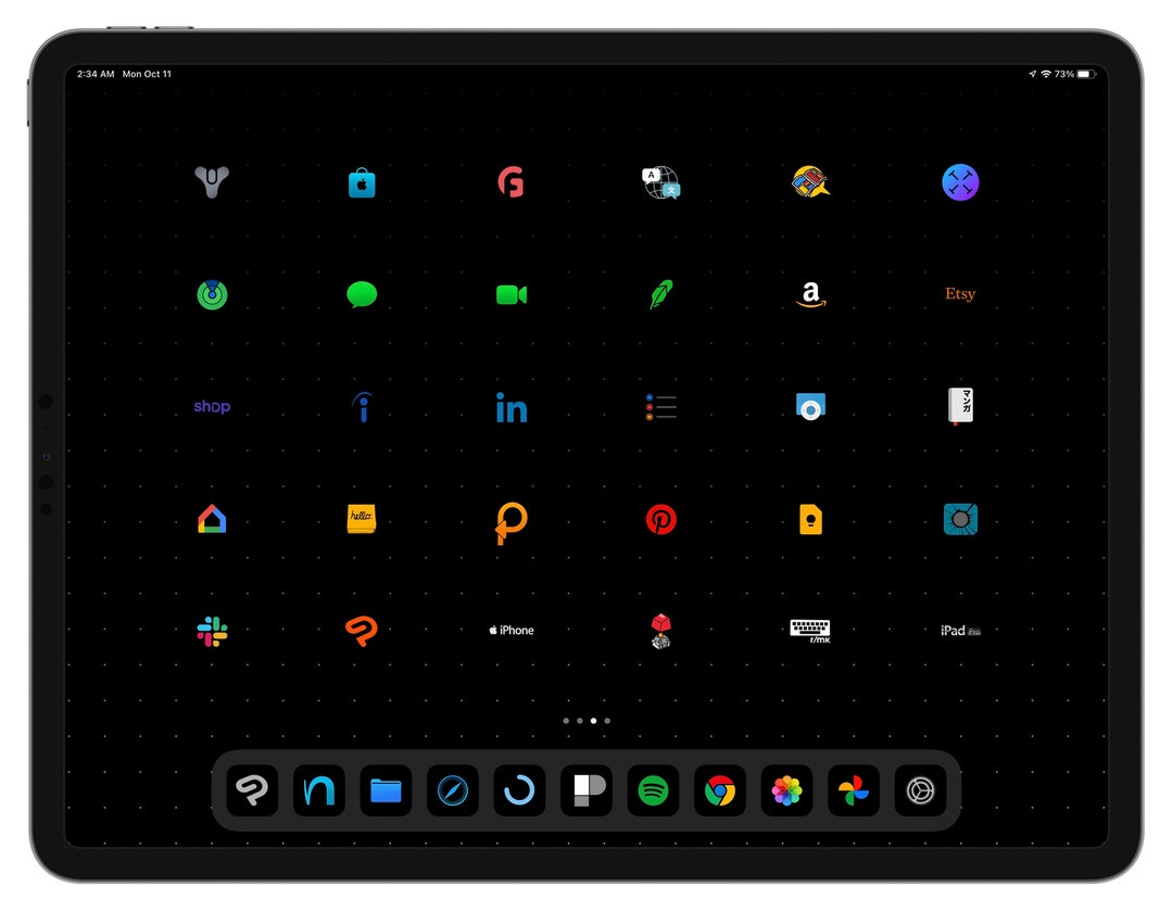 Dark Mode Icons Matte Black Ios 15 Colorful Icon Pack Social Media ...
