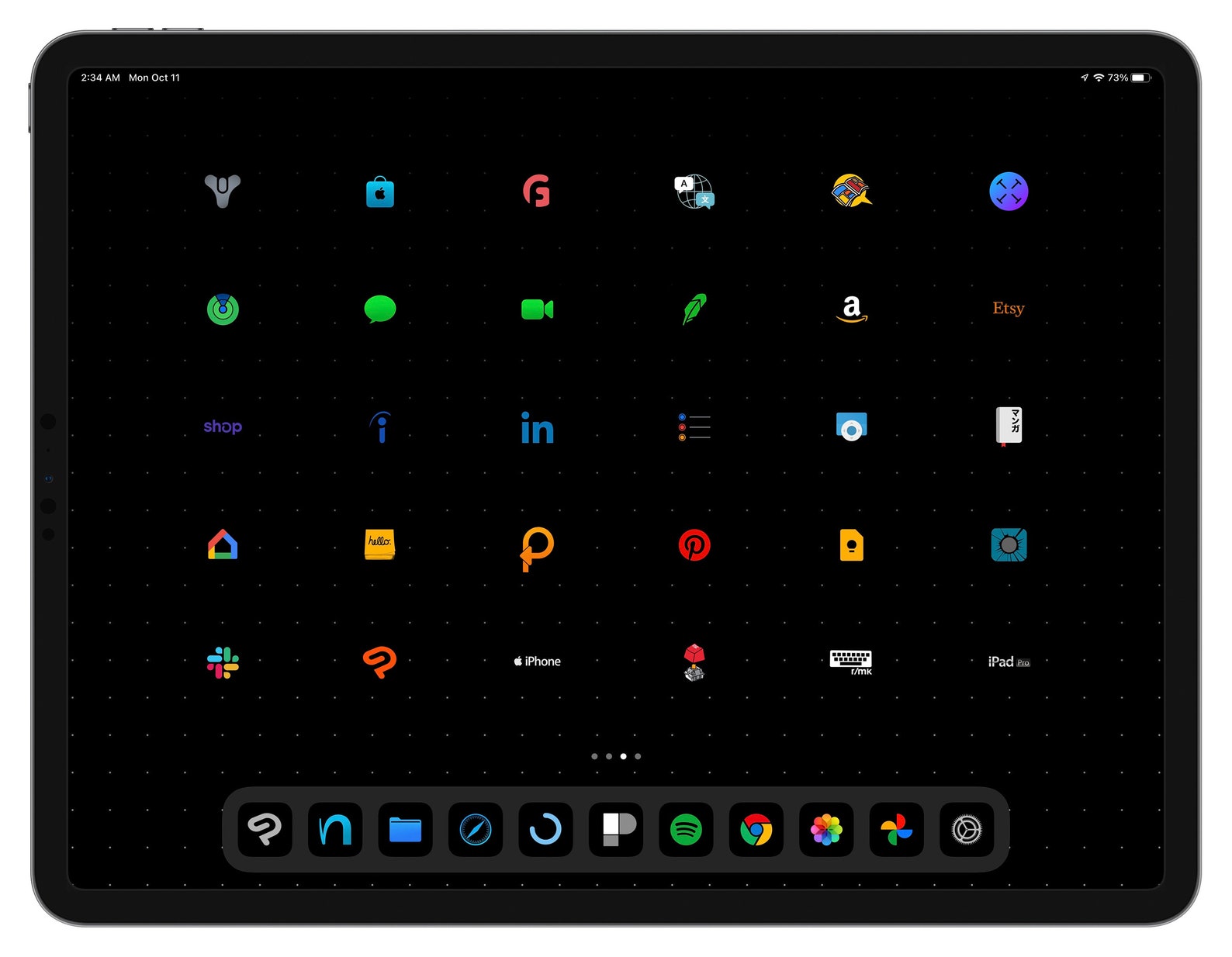 Dark Mode Icons Matte Black Ios 15 Colorful Icon Pack Social - Etsy