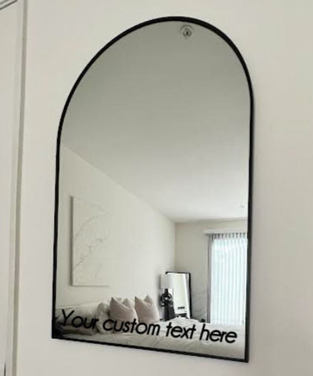 Custom Mirror Decal| Personalized Decal|mirror Sticker| Self ...