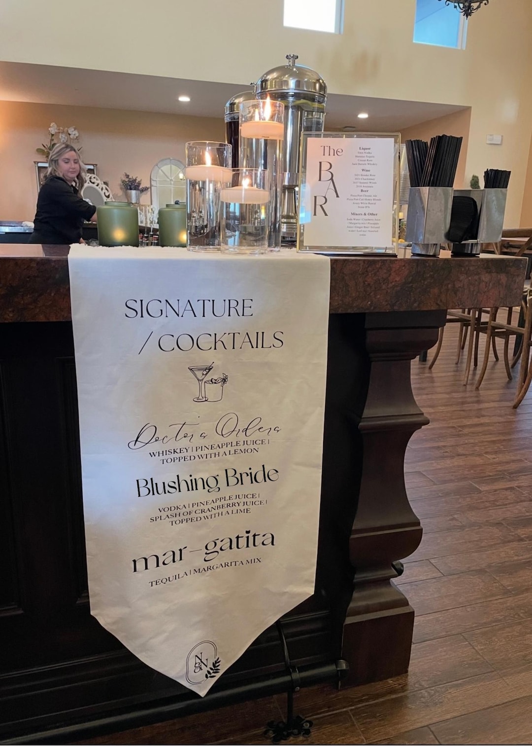 Signature Cocktail Sign| Bar Sign| Wedding Cocktail Sign| Wedding Decor ...