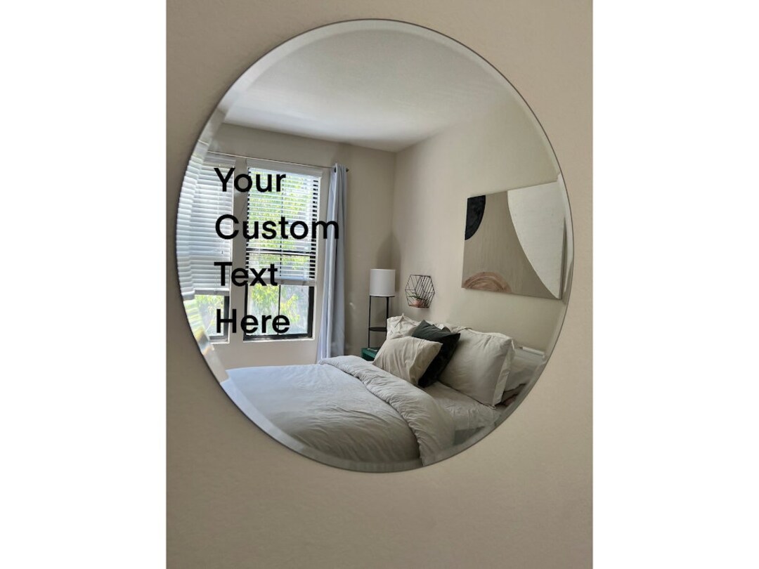 Custom Mirror Decal| Personalized Decal|mirror Sticker| Self ...