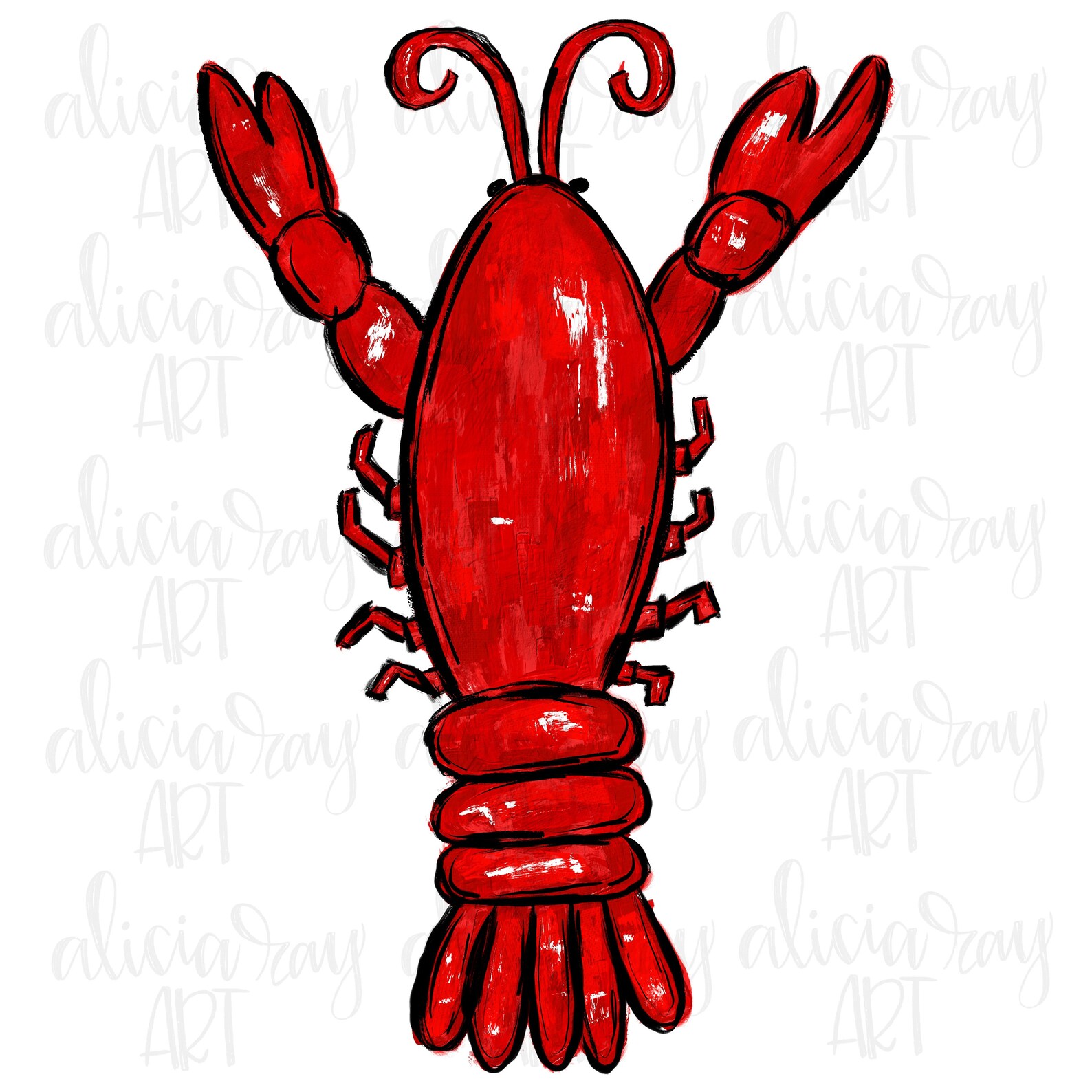 Crawfish PNG Design | Funny Design | Hand Drawn | Digital Download ...