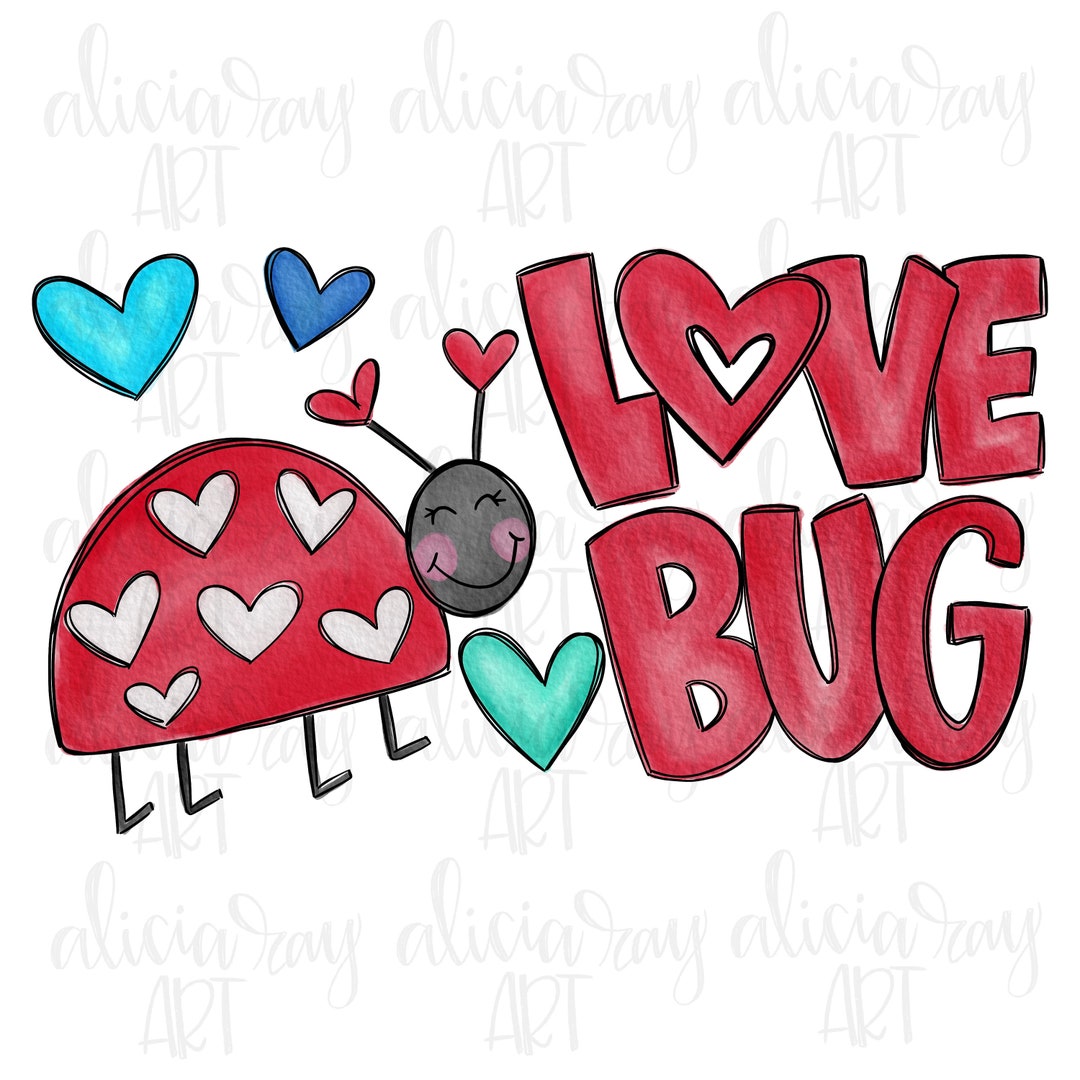 Valentine Watercolor Design | Hand Drawn | PNG Digital Download ...