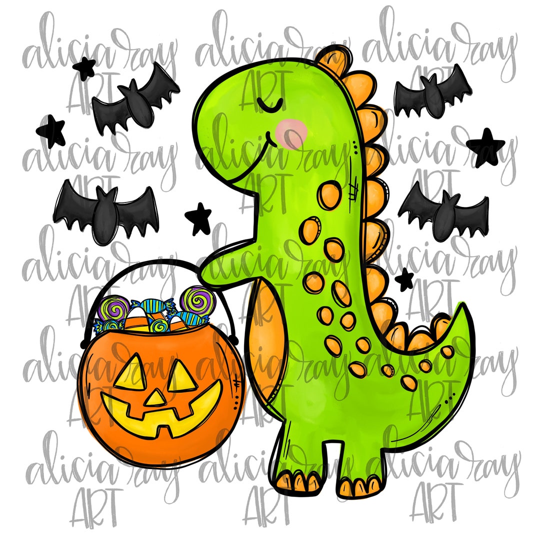 Fall Halloween PNG Digital Download | Hand Drawn Sublimation Printable ...