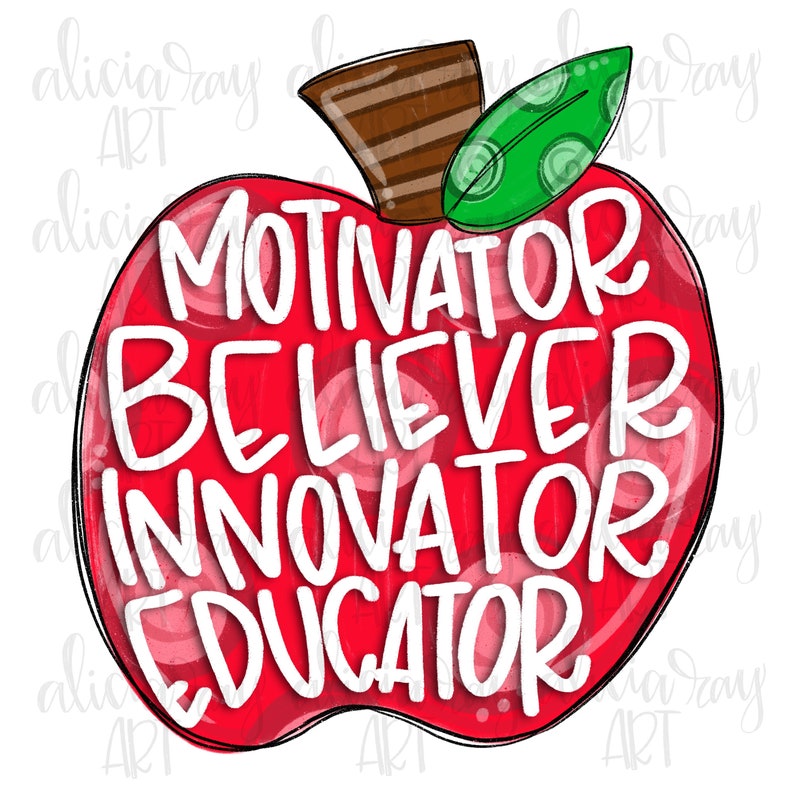 School Teacher Sublimation Design PNG Digital Download - Etsy