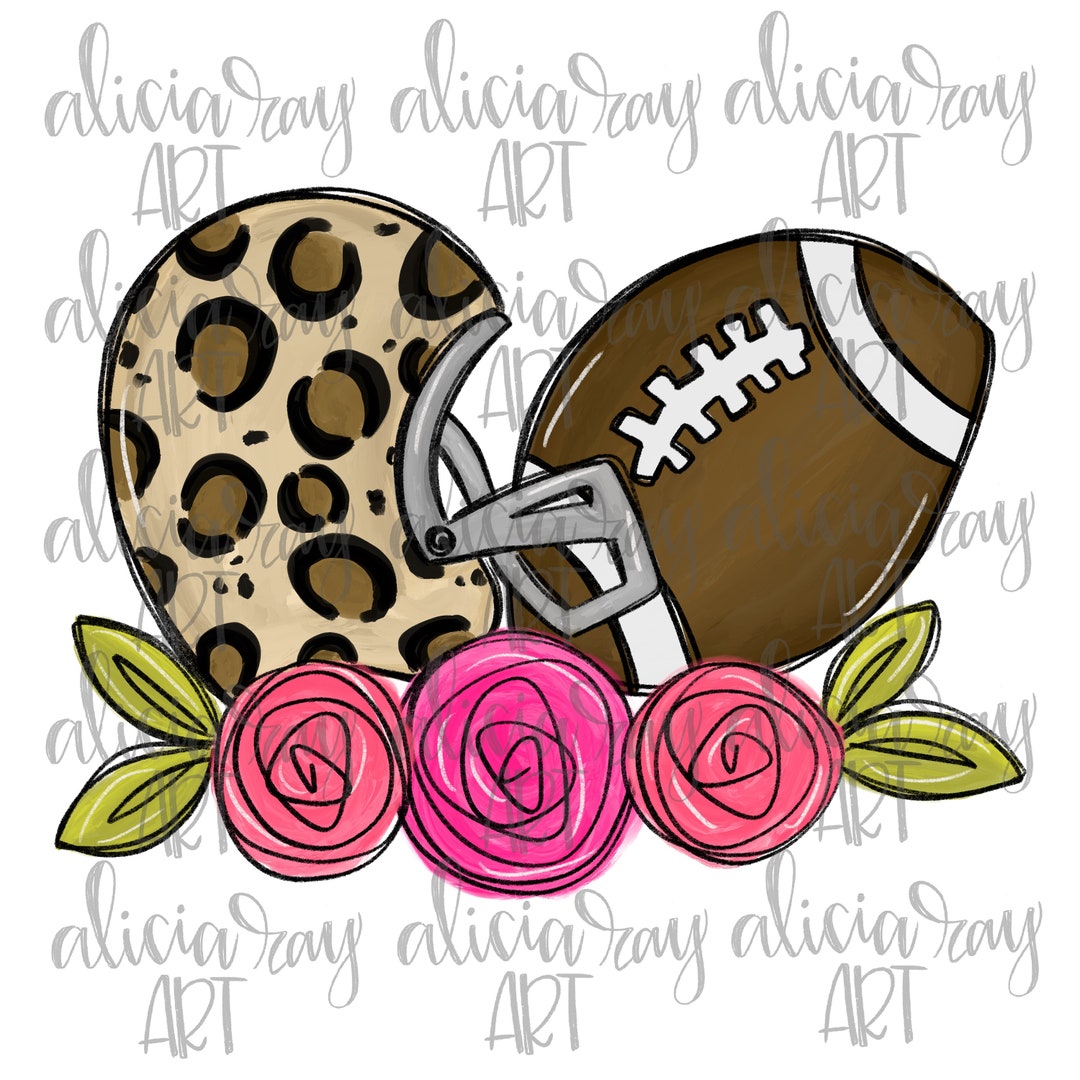 Football Sublimation Design | Football | Hand Drawn | Sublimation PNG ...