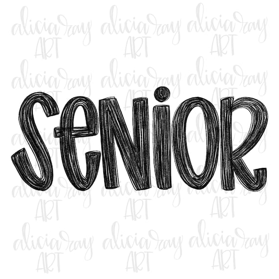 Senior Sublimation Design PNG Digital Download Printable - Etsy