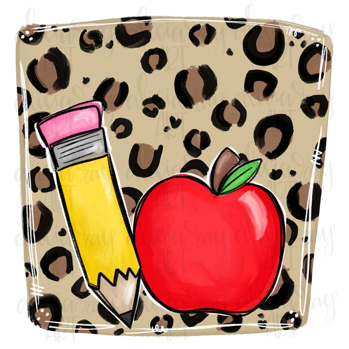 Back to School Sublimation PNG Hand Drawn Digital Download - Etsy