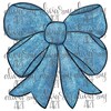 Music Note Coquette Bow PNG Design | Hand Drawn Preppy Bow DTF Design ...