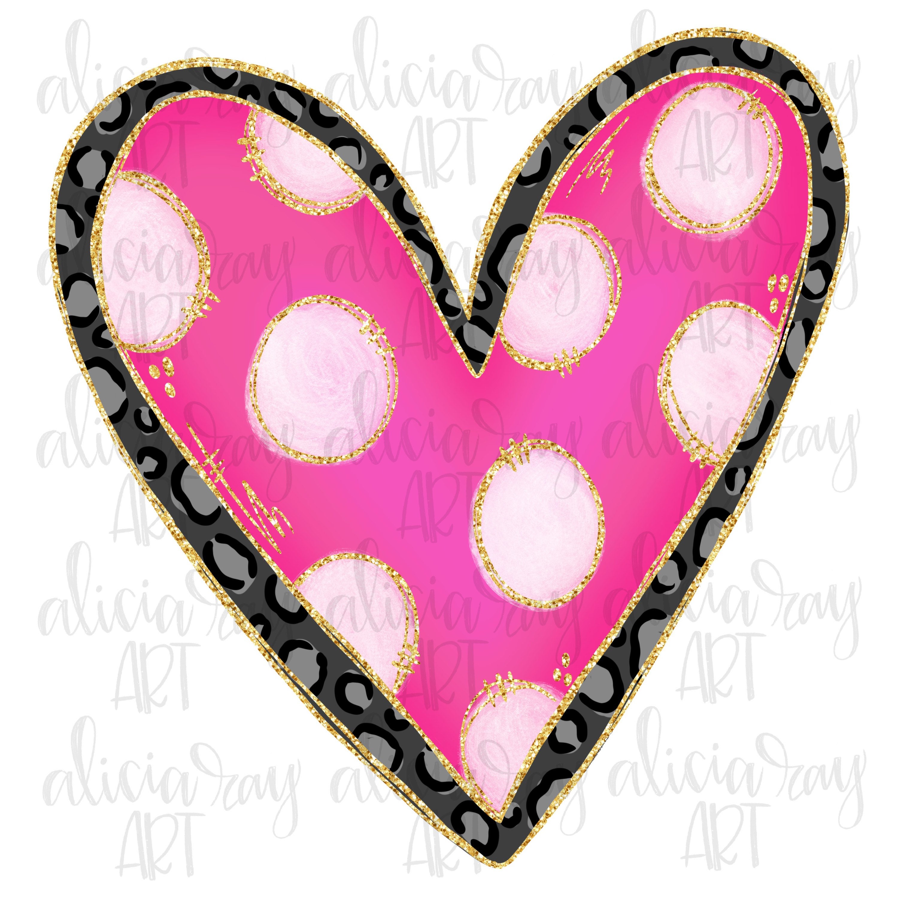 Valentine Sublimation PNG Design | Heart | Hand Drawn | Digital ...