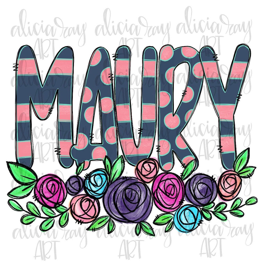 Maury Sublimation Design | Mother's Day | Hand Drawn | Grandmother ...