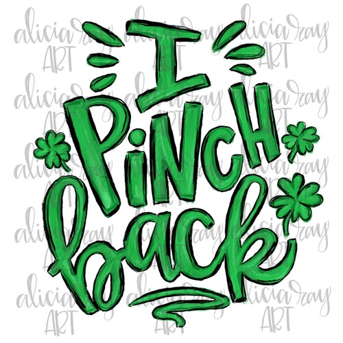 I Pinch Back PNG Digital Download Sublimation 300DPI - Etsy