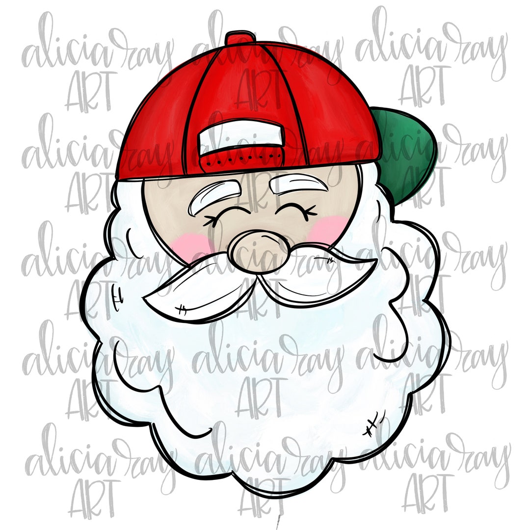 Christmas Sublimation Design Digital Download | Hand Drawn Printable ...