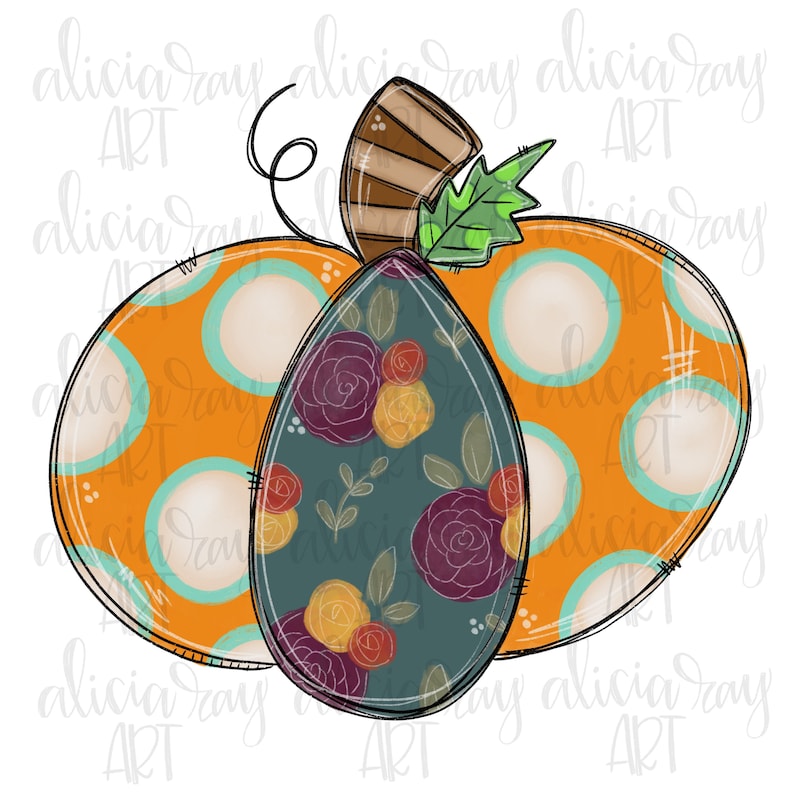 Polka Dot Pumpkins - Etsy