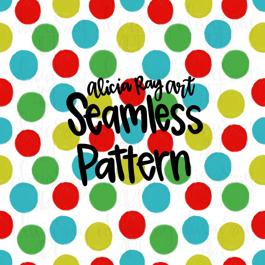 Christmas Seamless Pattern PNG Design | Hand Painted | Scrapbook Paper ...