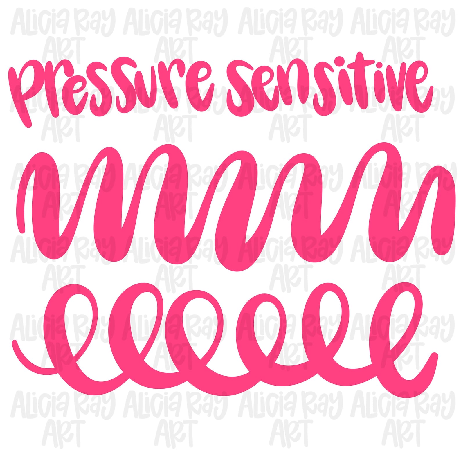 Butter Pressure Sensitive Lettering Procreate Brush | Lettering Brush ...