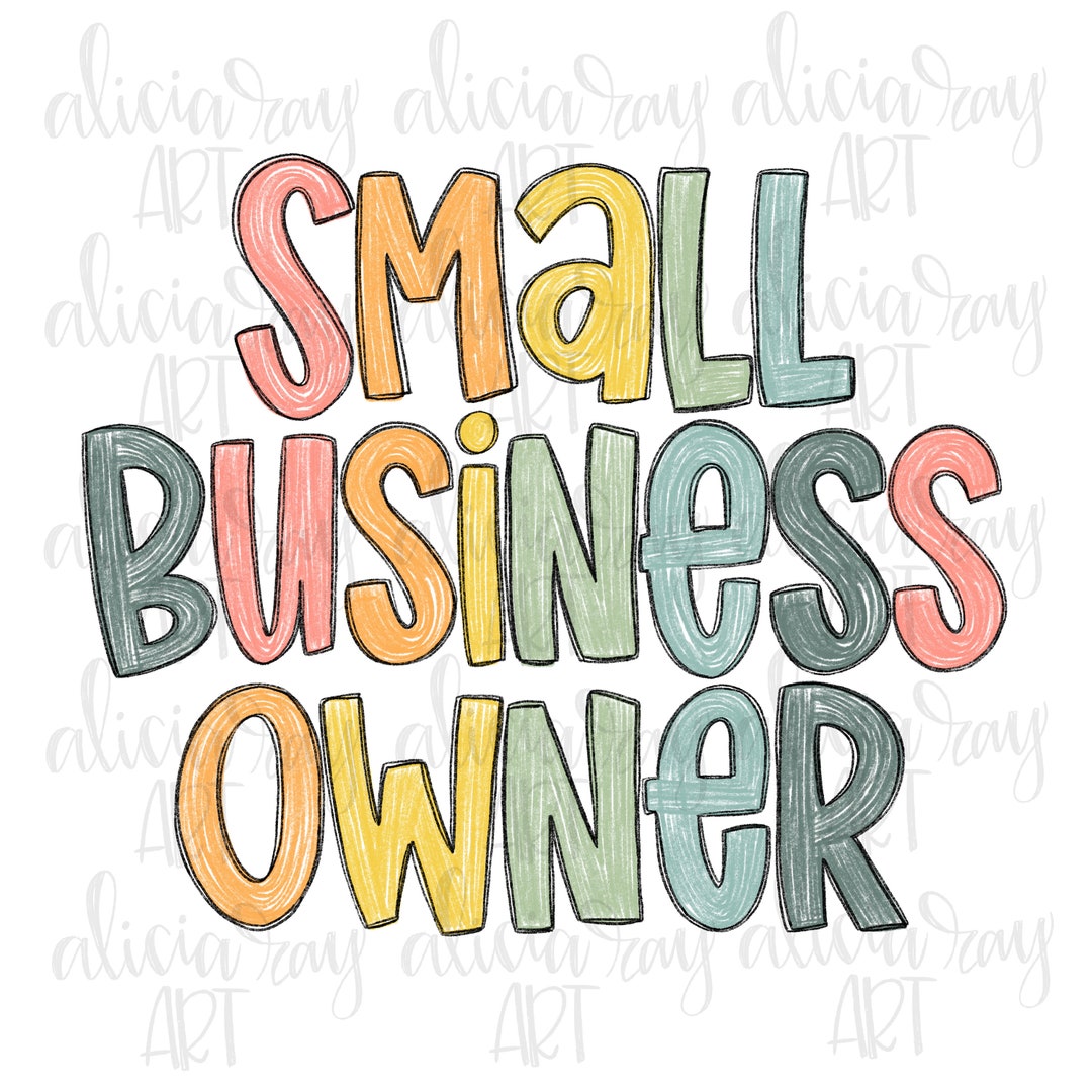 Small Business Owner PNG | Digital Download | Printable Art | Digital ...