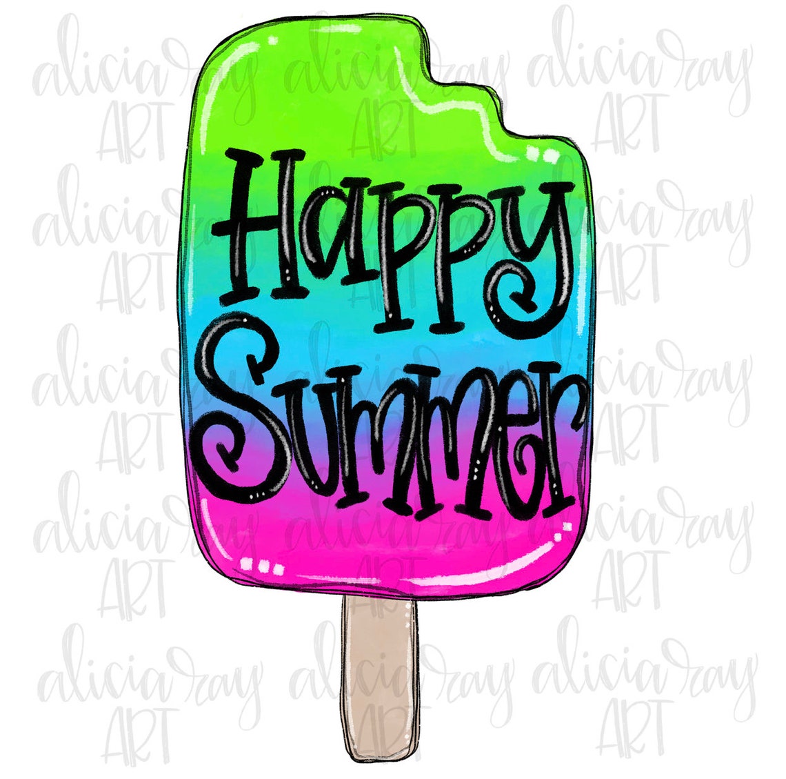 Popsicle PNG Design Digital Download Printable Art | Etsy