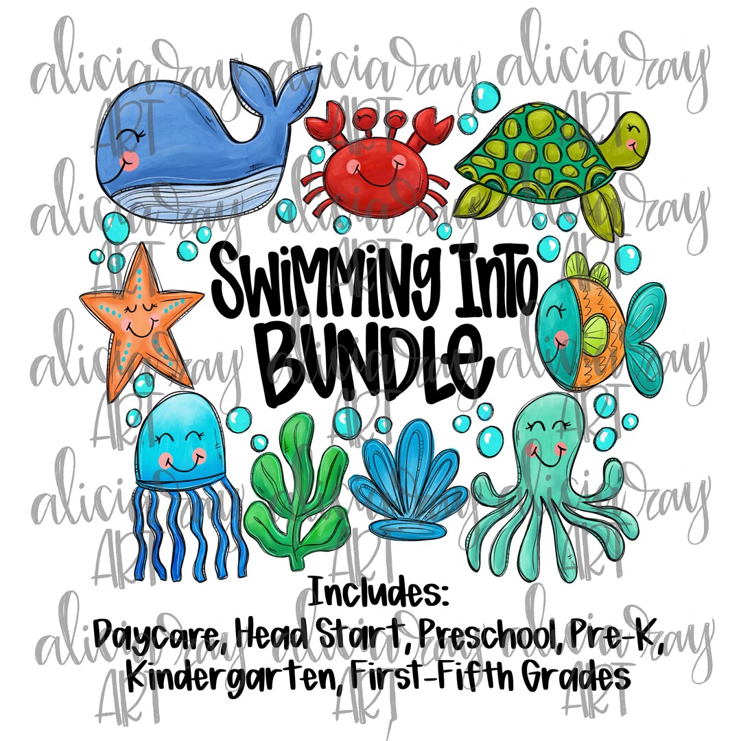 Back to School Bundle PNG | Hand Drawn Digital Download | Printable Art ...