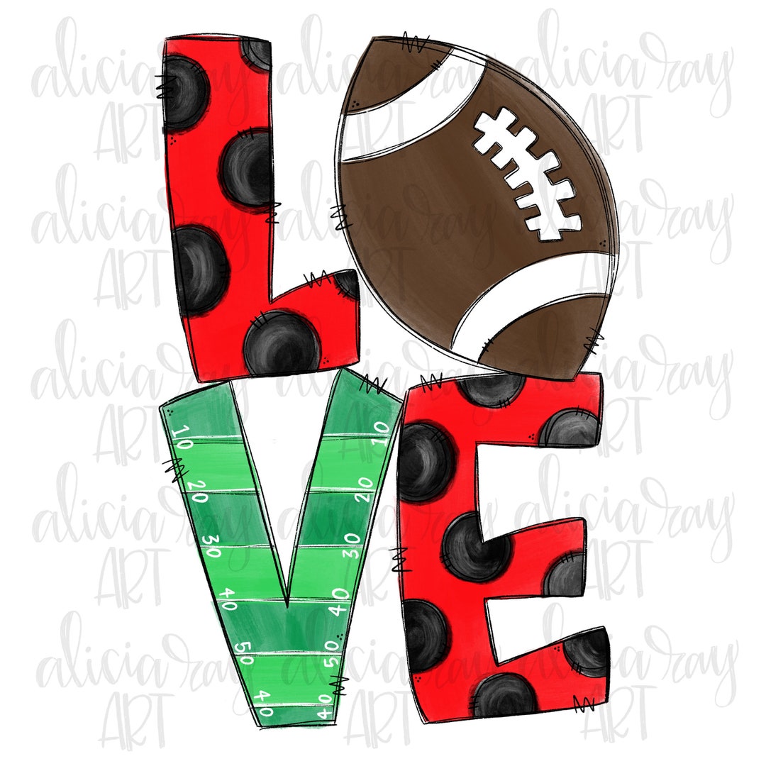 Football Sublimation Design | Football Mom | Hand Drawn | Sublimation ...