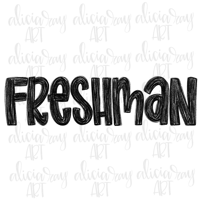 Freshman Sublimation Design | PNG Digital Download | Printable Art ...