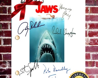 Jaws Movie Script - Etsy