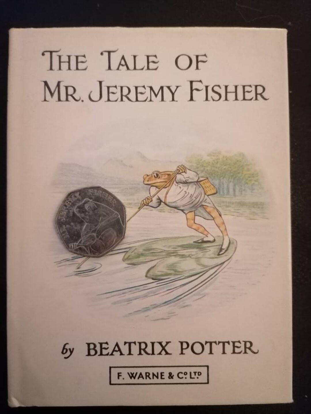 Jeremy Fisher, Beatrix Potter Book With 2016 50p - Etsy