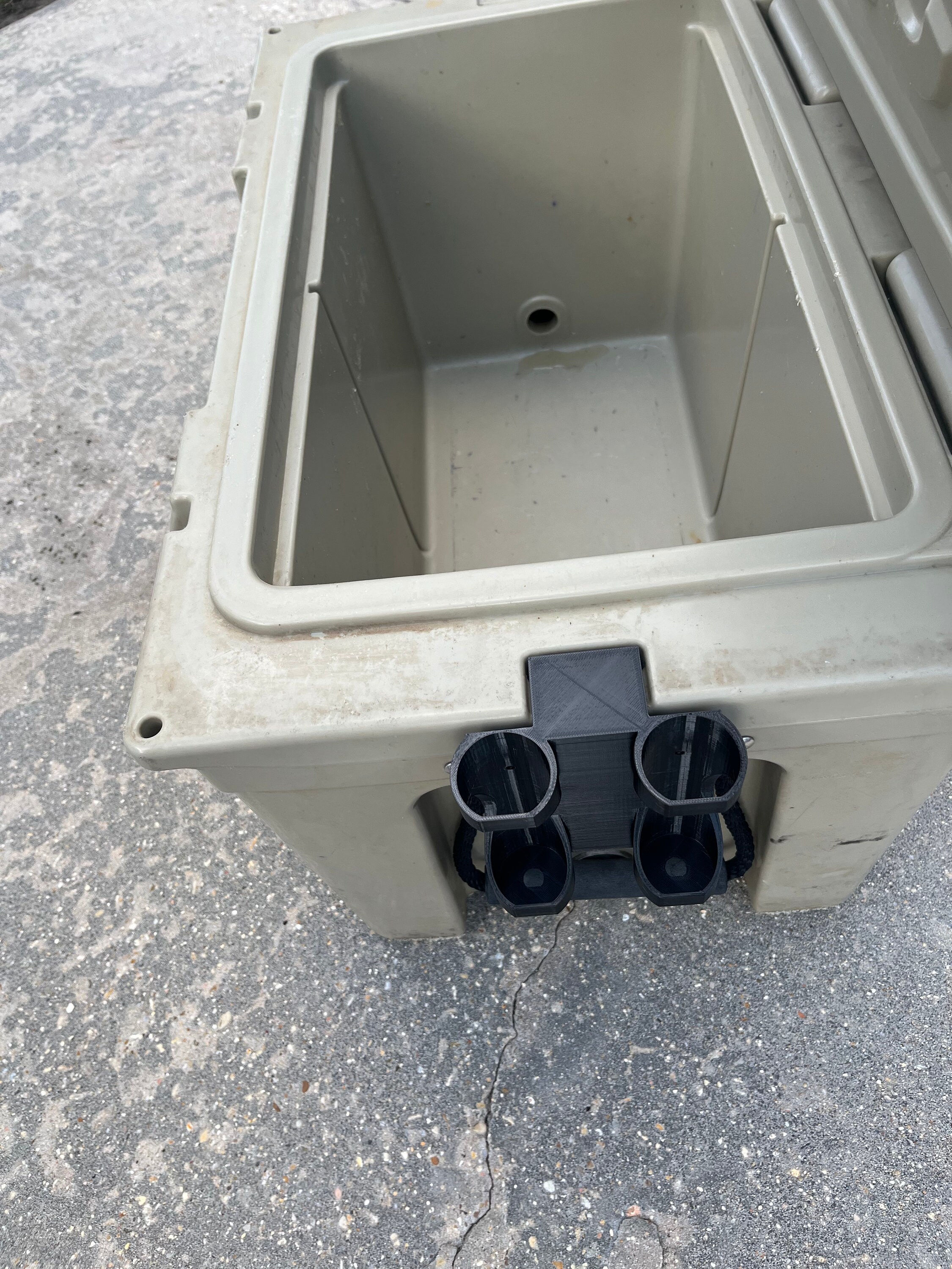 Yeti and Rtic Cooler Fishing Rod Holder. Highly Durable Tpu Rubber ...